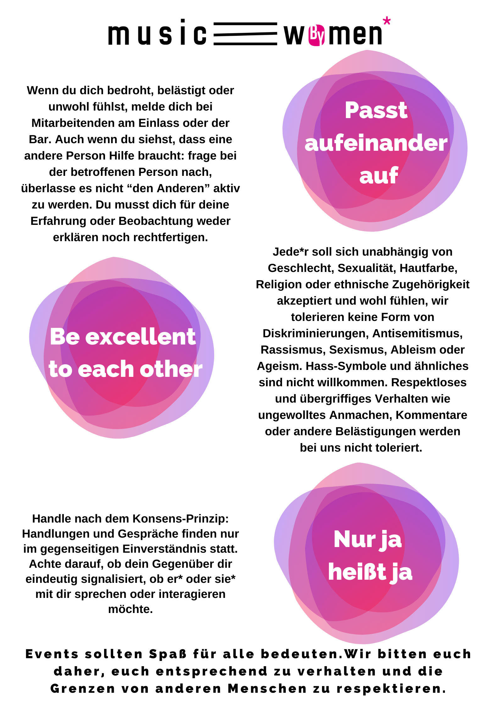 Code of Conduct – musicBYwomen*